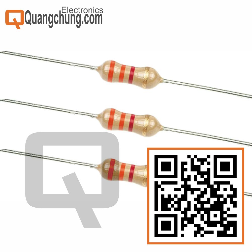 Điện Trở 0.25W 3k3 Ohm – ĐIỆN TỬ QUANG CHUNG