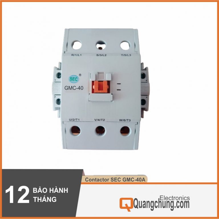 Contactor Khởi Động Từ SEC GMC-40A – ĐIỆN TỬ QUANG CHUNG
